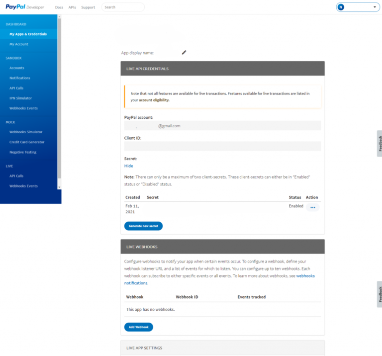 PayPal Integration – Corpler